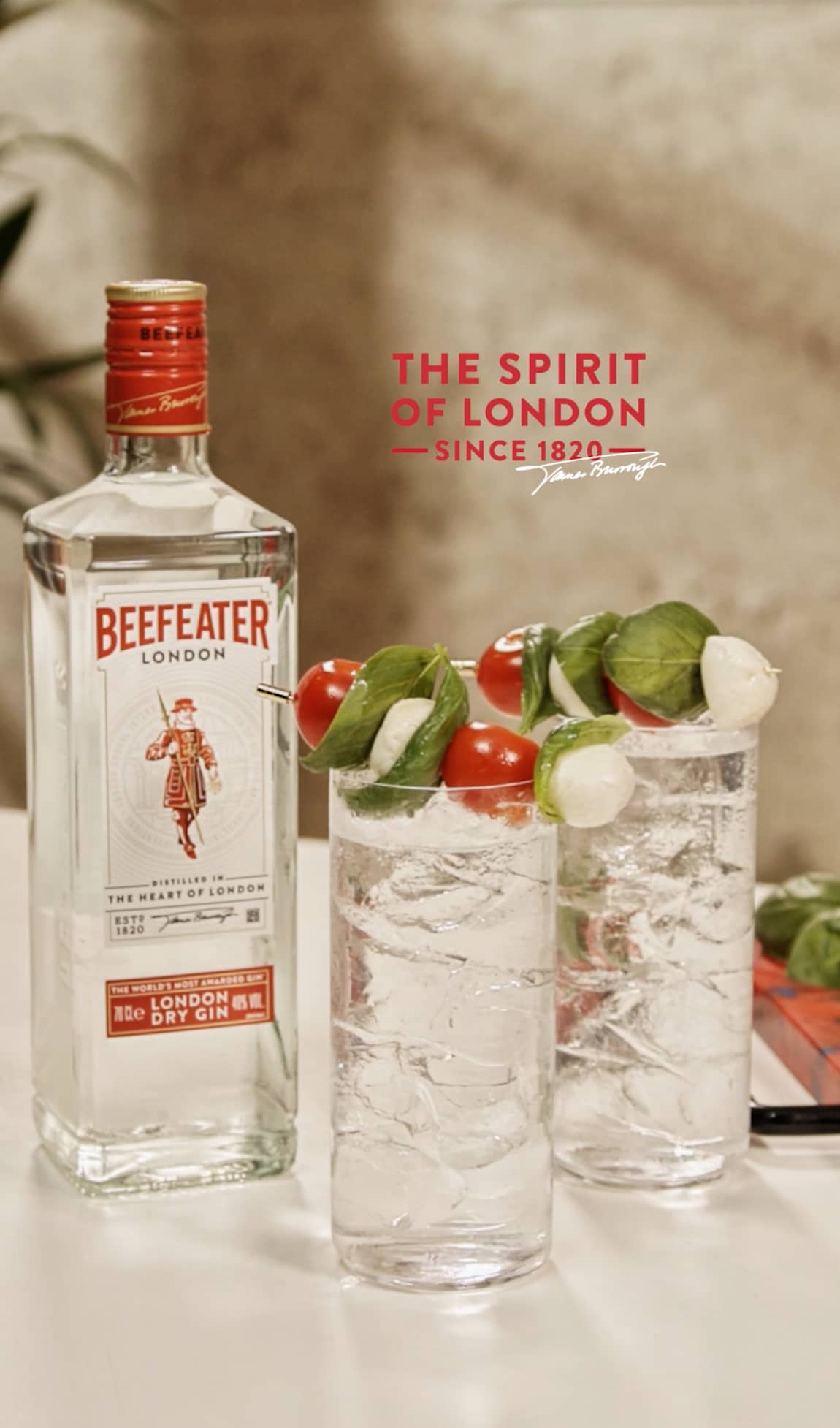 Beefeater Tomato Gin and Tonic Recipe - Beefeater Gin